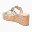 Jack Rogers Laurin Mid-Wedge | Metallic Nappa Leather | Platinum – Jack ...