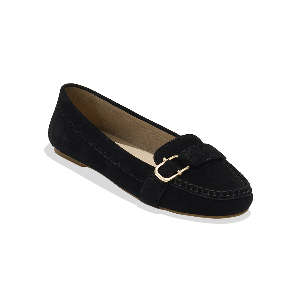 Hanover Hardware Moccasin - Black – Jack Rogers USA