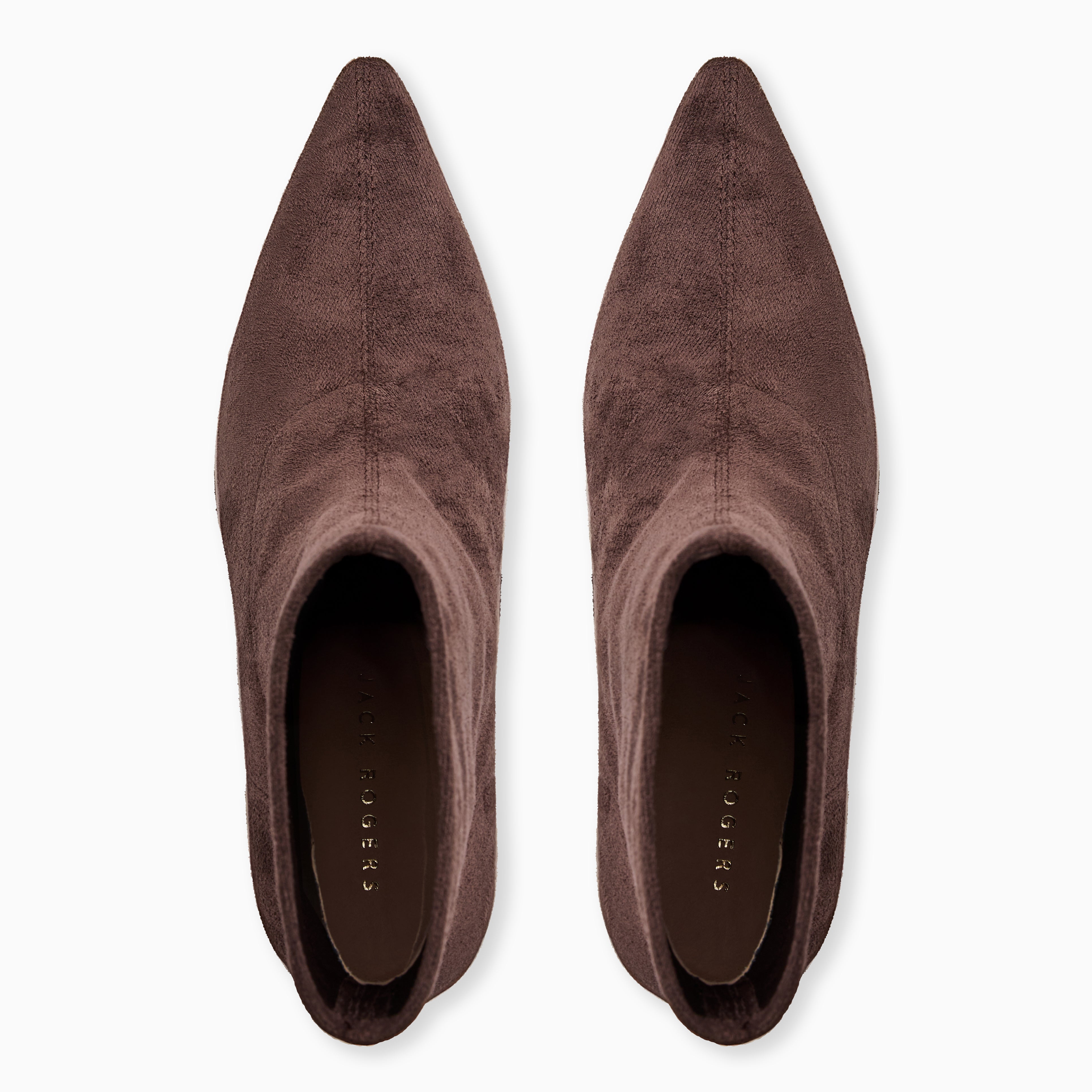 (取寄) ジャック ロジャース レディース チャールストン ストレッチ ブーティ Jack Rogers women Charleston Stretch Bootie Hot Fudge Jack Rogers Charleston Kitten Heel Bootie – Hot Fudge Microsuede