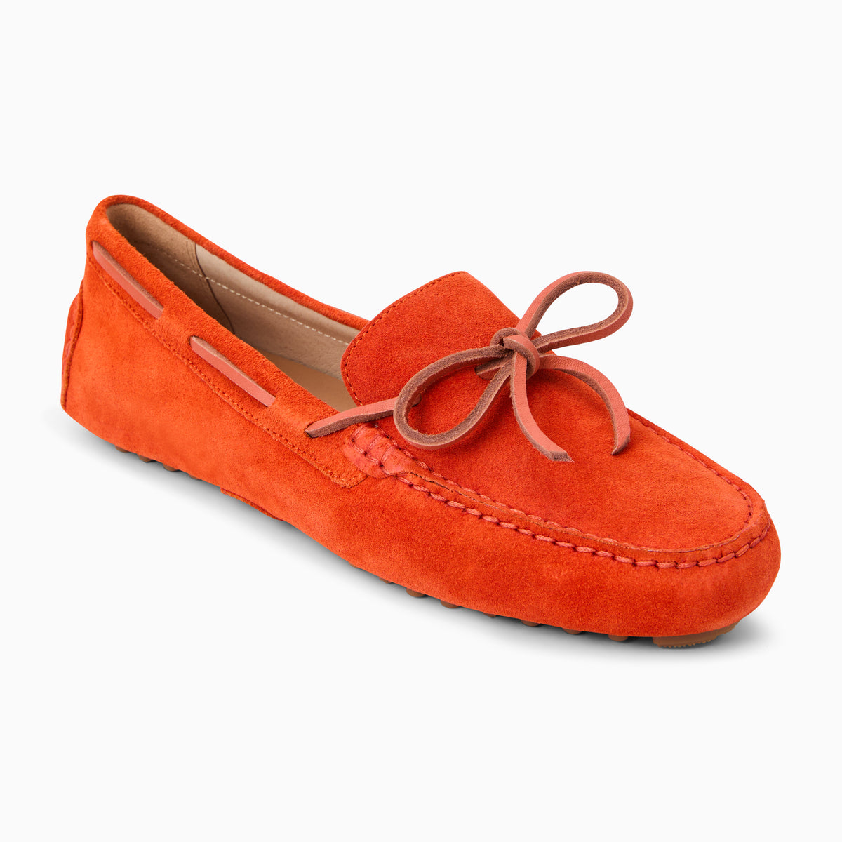 Jack Rogers Shore Driver Loafers | Suede | Flame – Jack Rogers USA