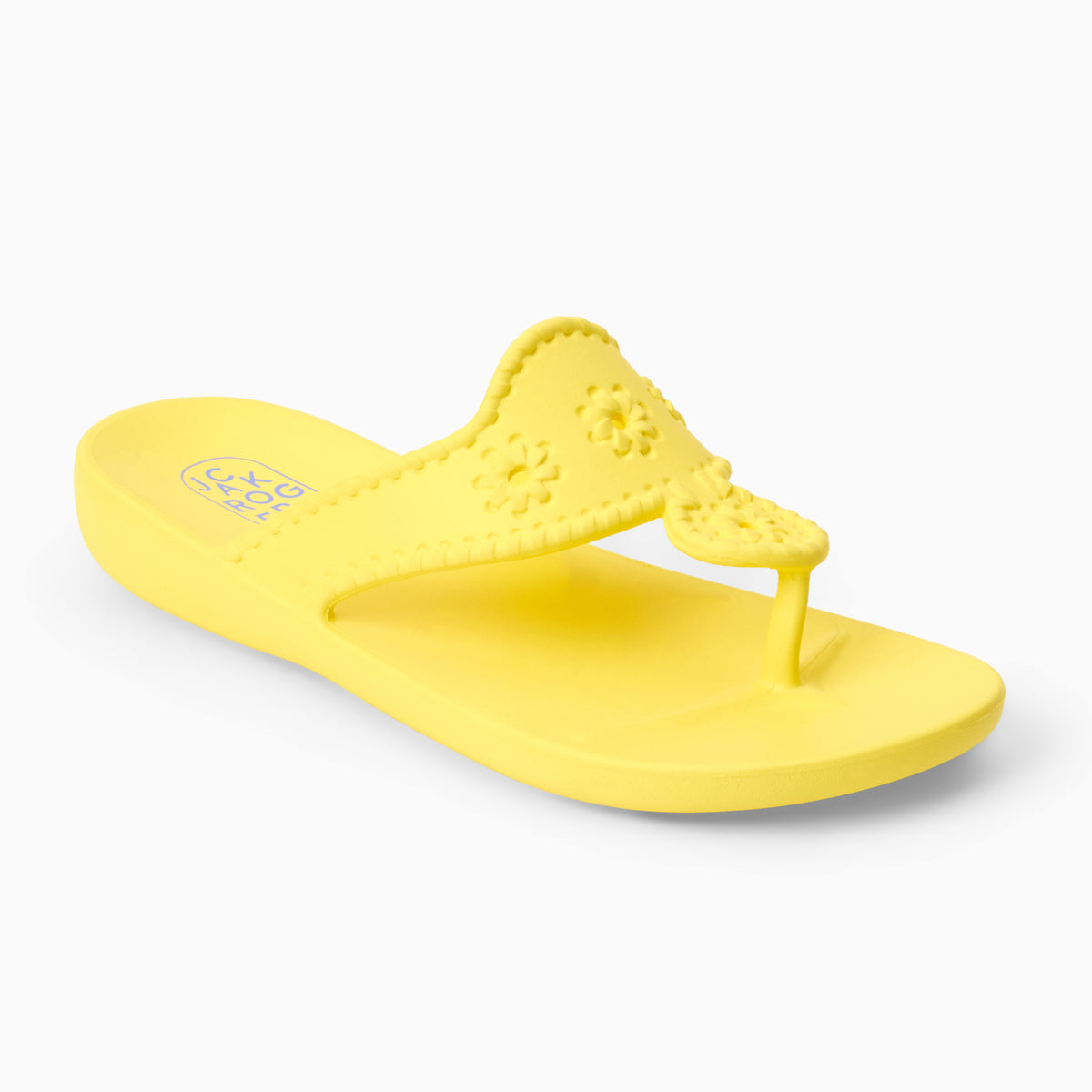 Jack Rogers Eva Beach Sandal – Bright Yellow Waterproof Thong Sandal ...